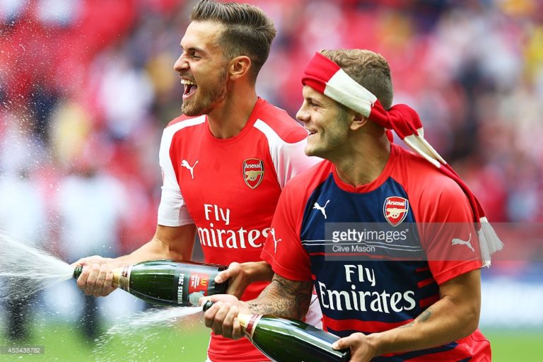 Manchester City target Aaron Ramsey after losing out on Fabian Delph ...