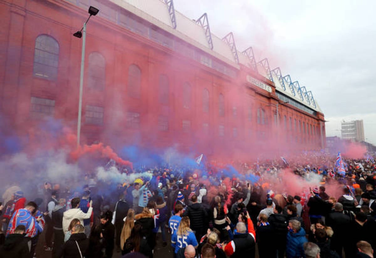 Rangers fans react to potential punishment after pyro show vs Dundee