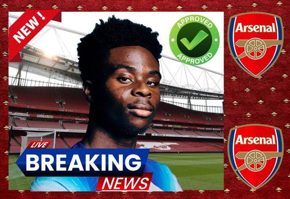 Arsenal tell sponsors Saka will sign new deal - Sources