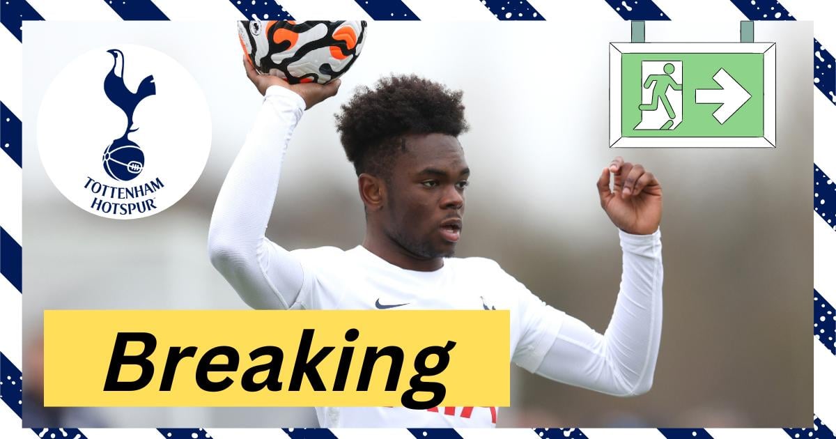 Tottenham tell Brandon Bryan-Waugh to find new club - sources