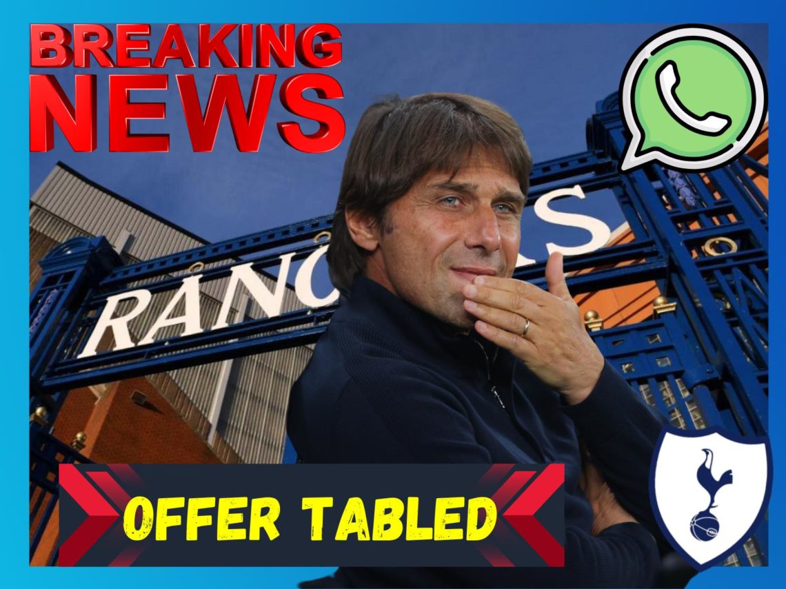 Rangers sensation wanted by Tottenham as offer tabled - Sources