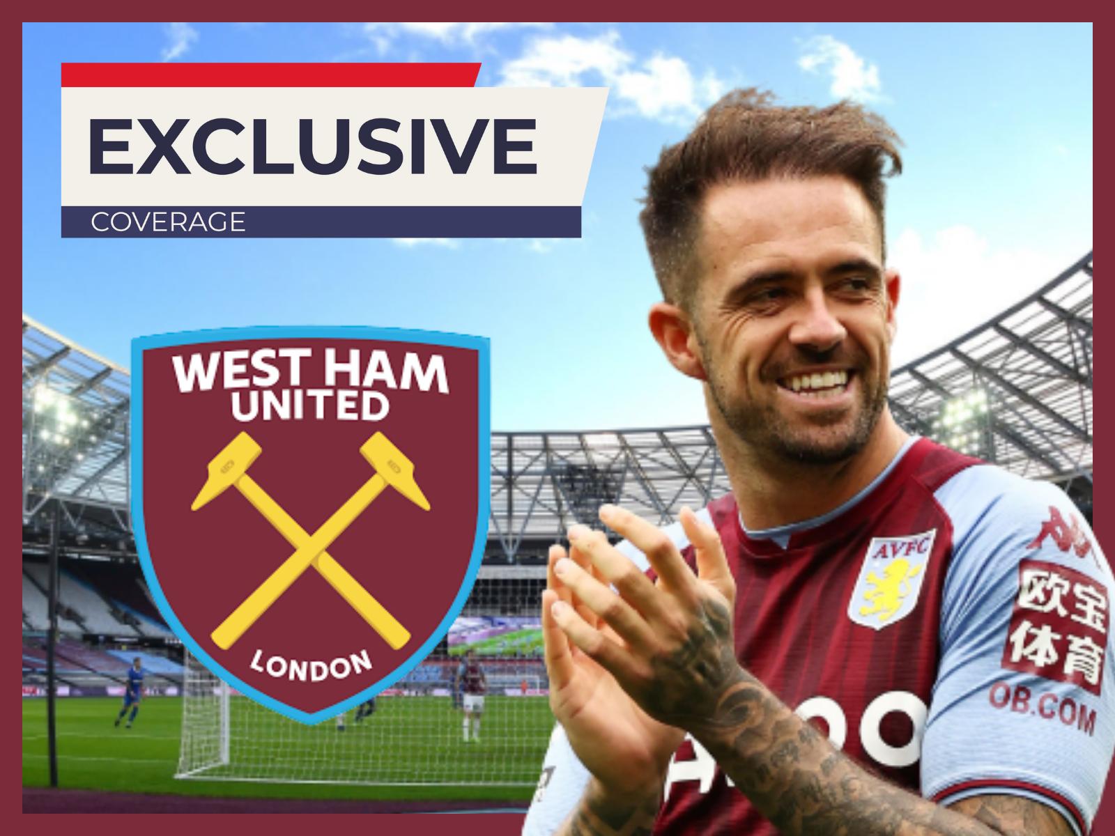 West Ham agree personal terms with Aston Villa forward Danny Ings