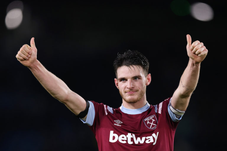 Arsenal star Declan Rice reveals reunion with West Ham 'brother for life'