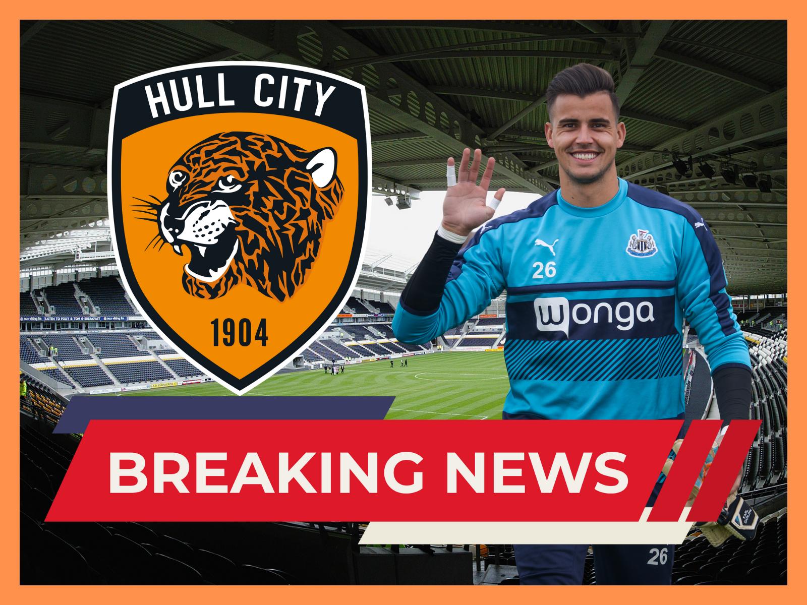 Hull City agree late loan deal for Newcastle United star Karl Darlow