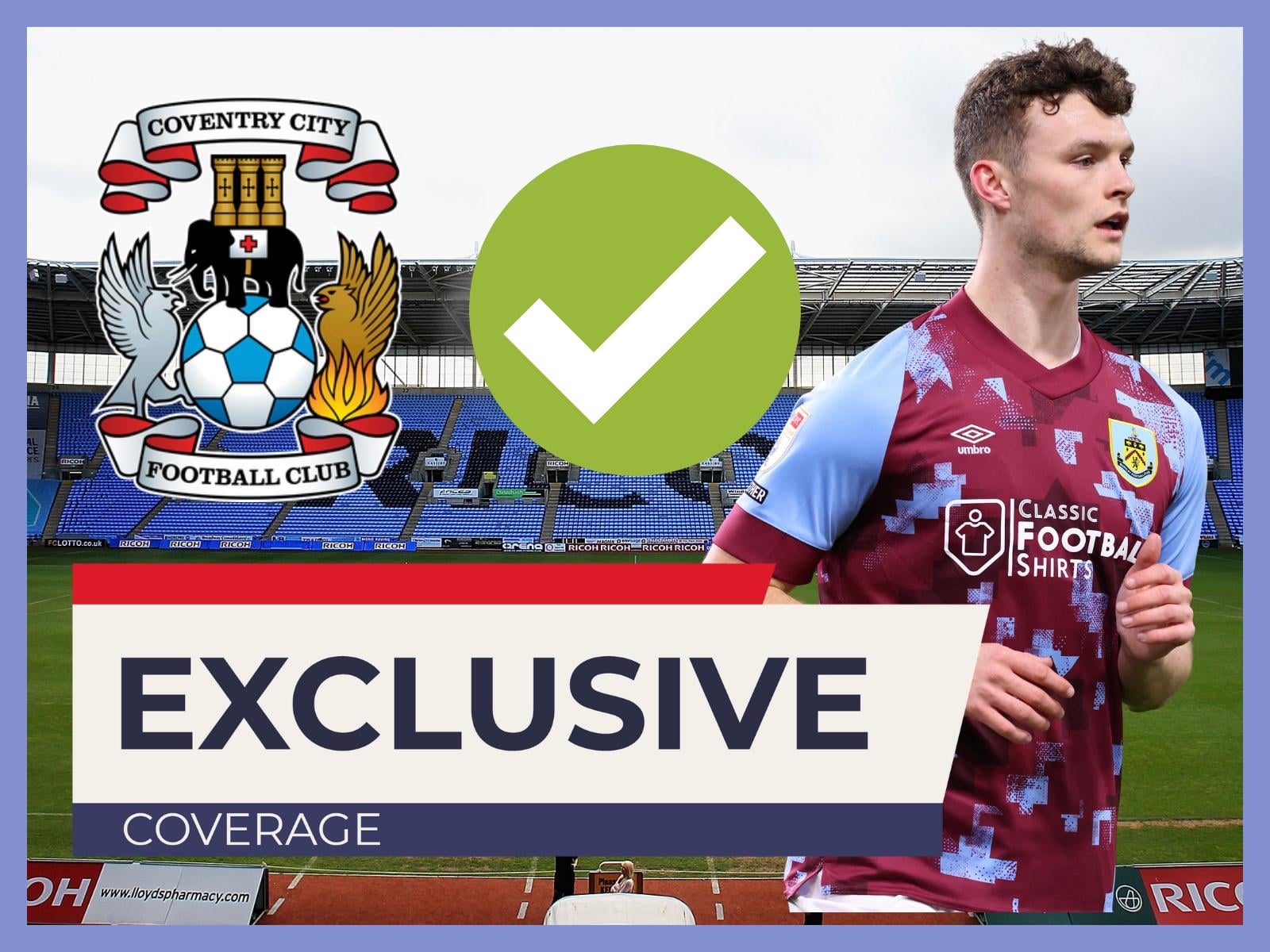 Coventry City agree deal to sign Burnley defender Luke McNally