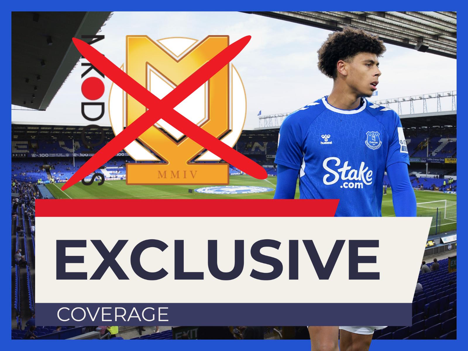 MK Dons deal for Everton star Reece Welch collapses