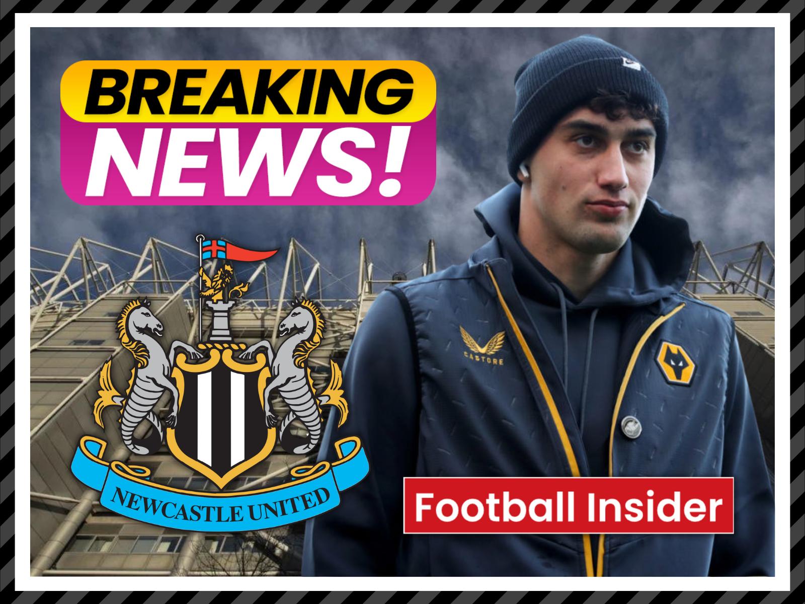 Newcastle United face summer battle for Wolves star Max Kilman