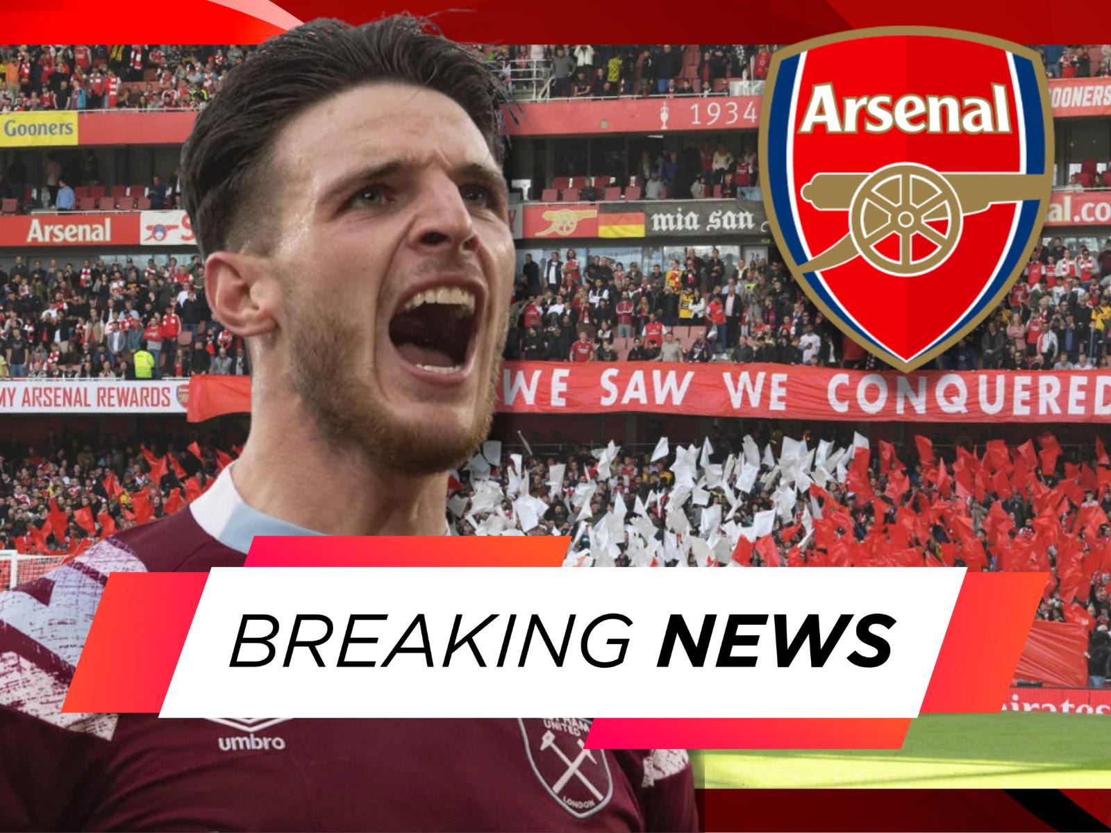 Arsenal in pole position to sign Declan Rice on £200,000-a-week deal