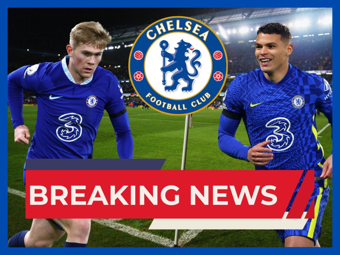 Chelsea duo Lewis Hall and Thiago Silva close to agreeing new deals