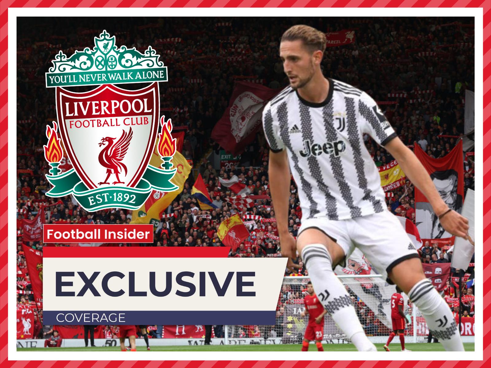 Liverpool plot Adrien Rabiot offer as three arrivals expected - Sources