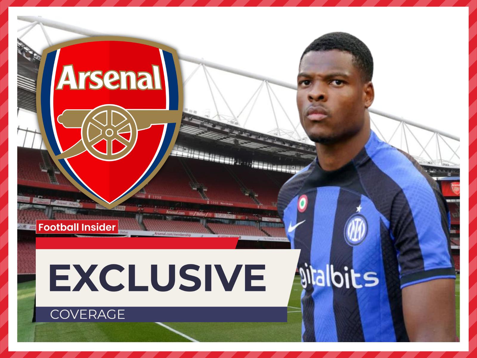 Arsenal set sights on signing Inter star Denzel Dumfries - Sources