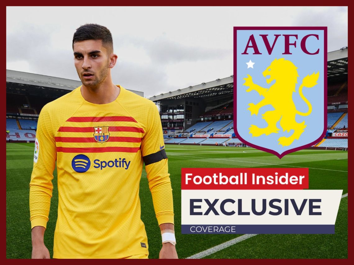 Aston Villa register interest in signing Barcelona winger Ferran Torres