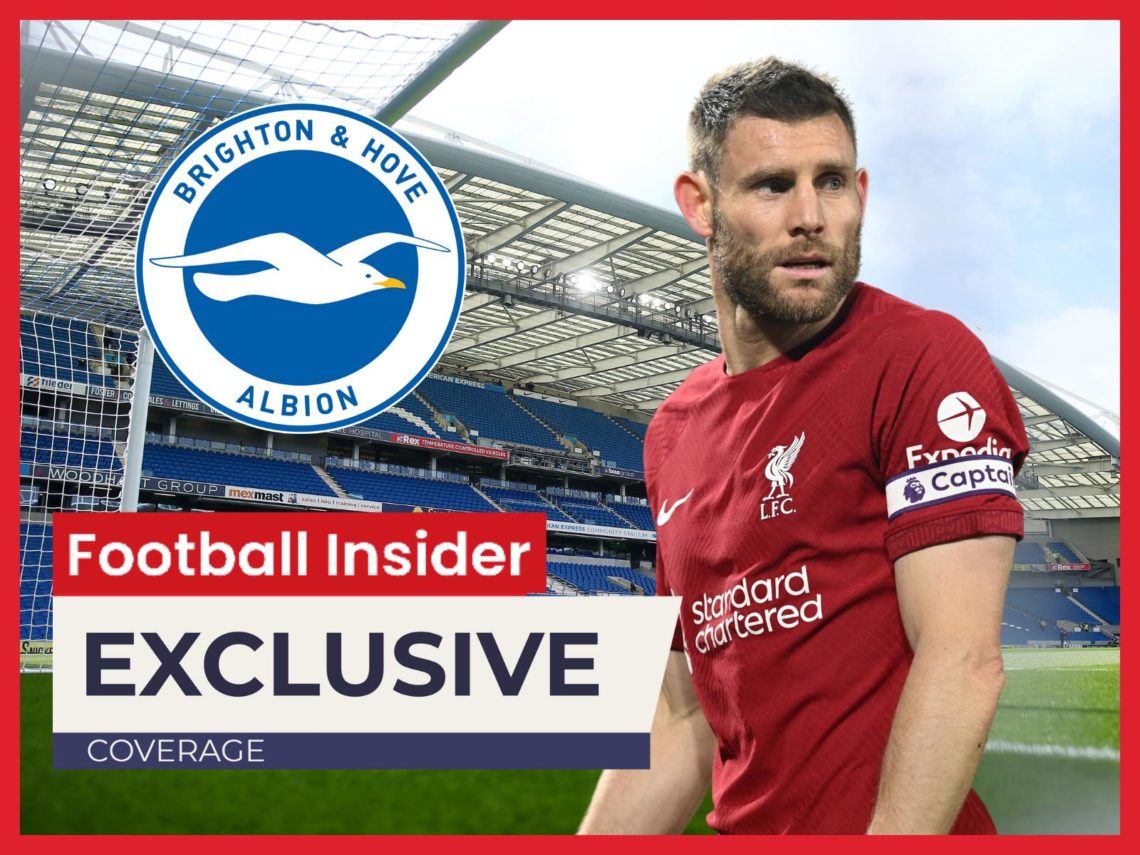 Liverpool veteran James Milner reaches verbal agreement with Brighton