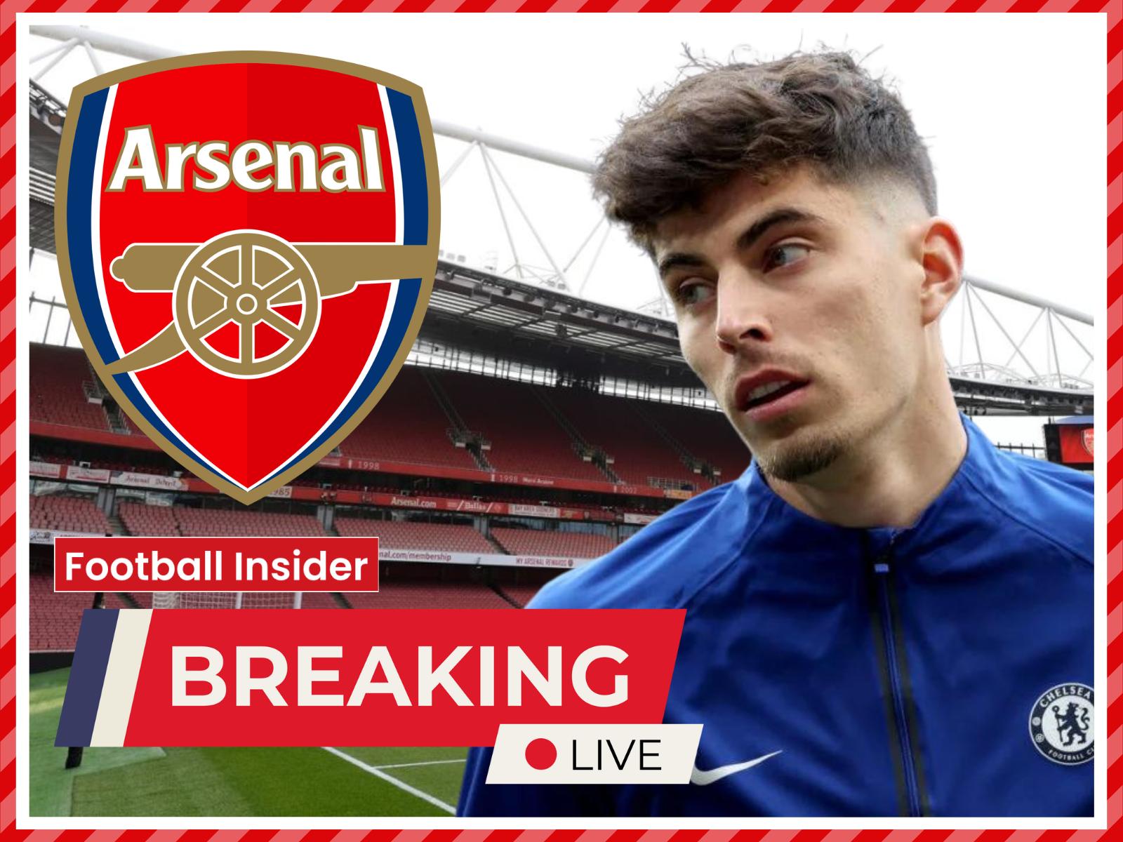 Arsenal now strong favourites to sign Havertz after late hijack - Sources