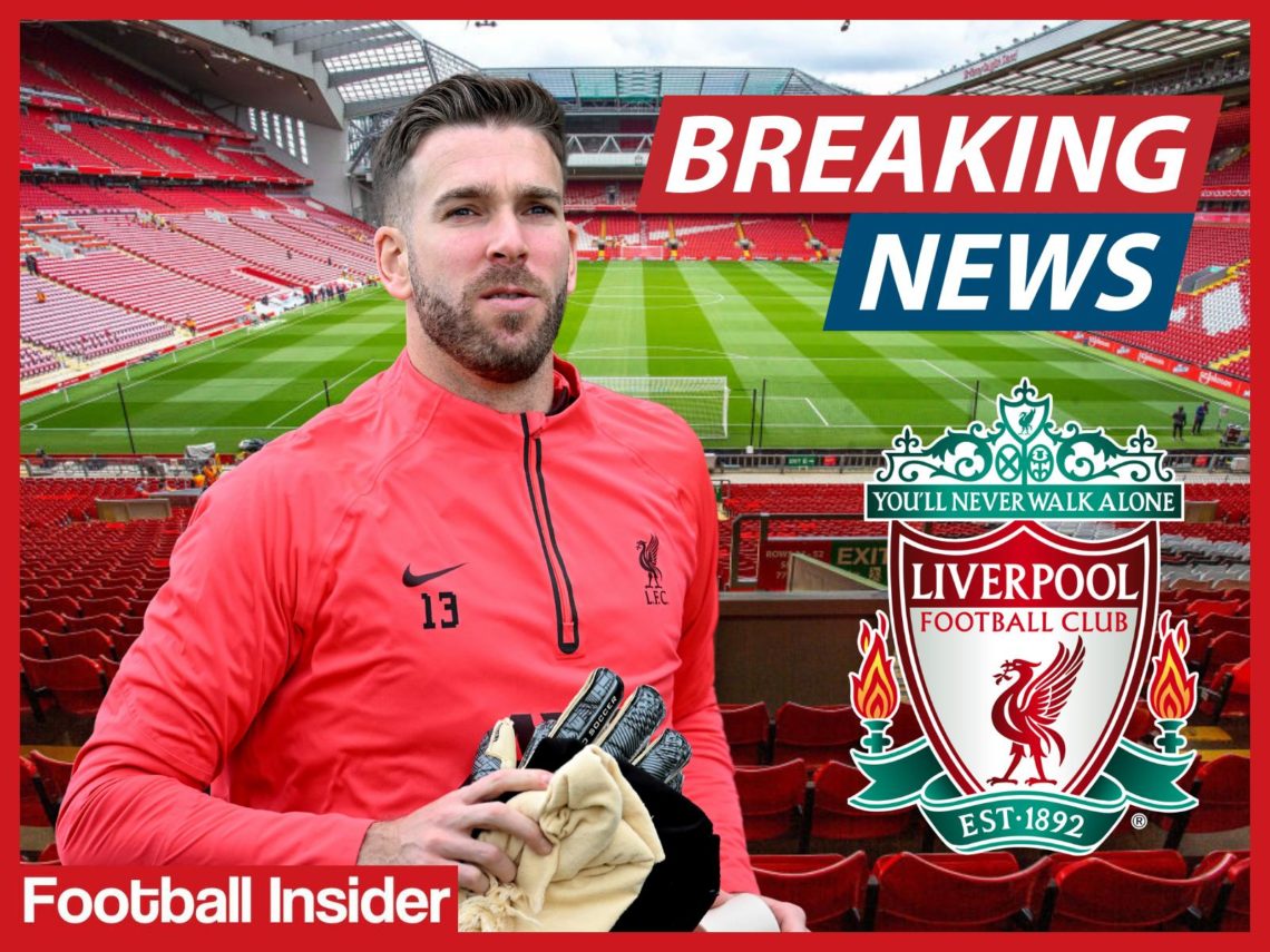 Liverpool agree new deal with Adrian after breakthrough in talks
