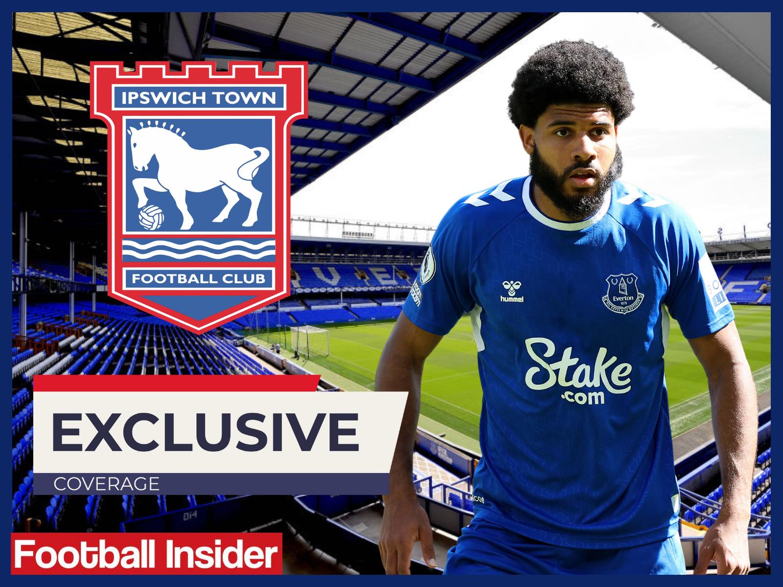 Everton reject £4million bid for Ellis Simms from Ipswich Town