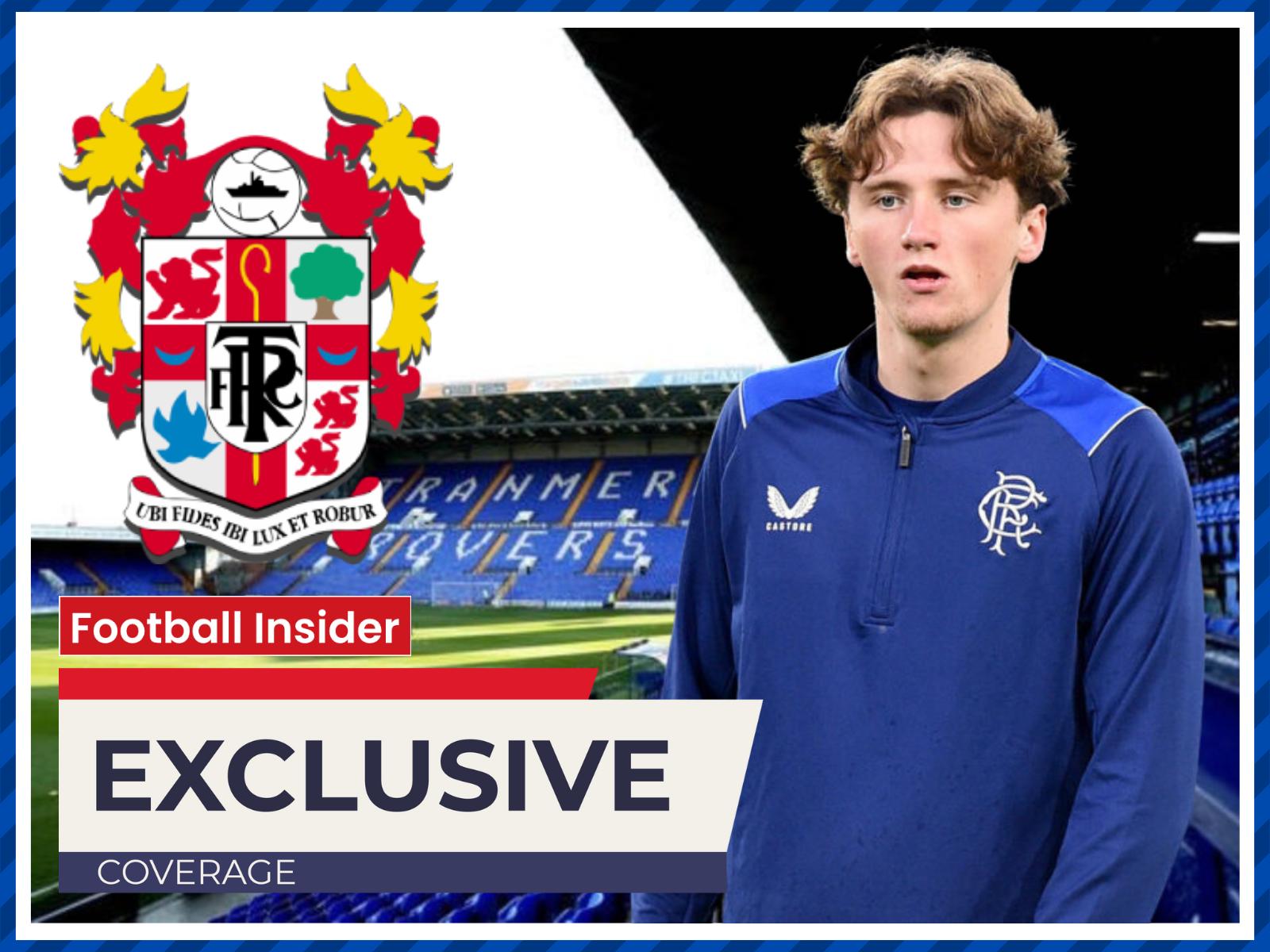 Tranmere make move to sign Rangers star Alex Lowry - Sources