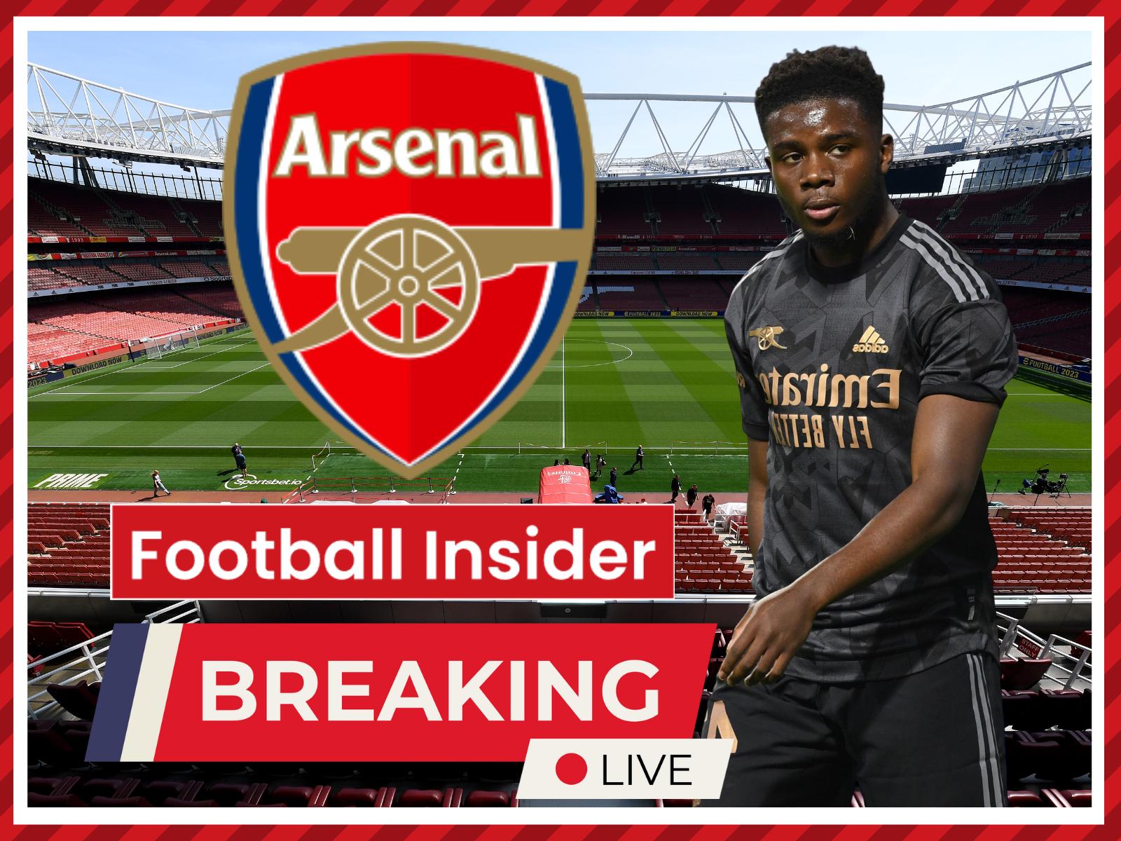 Arsenal tell forward to find new club for upcoming season