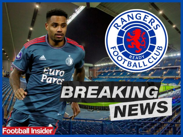 Rangers table new £5m bid for Feyenoord star Danilo