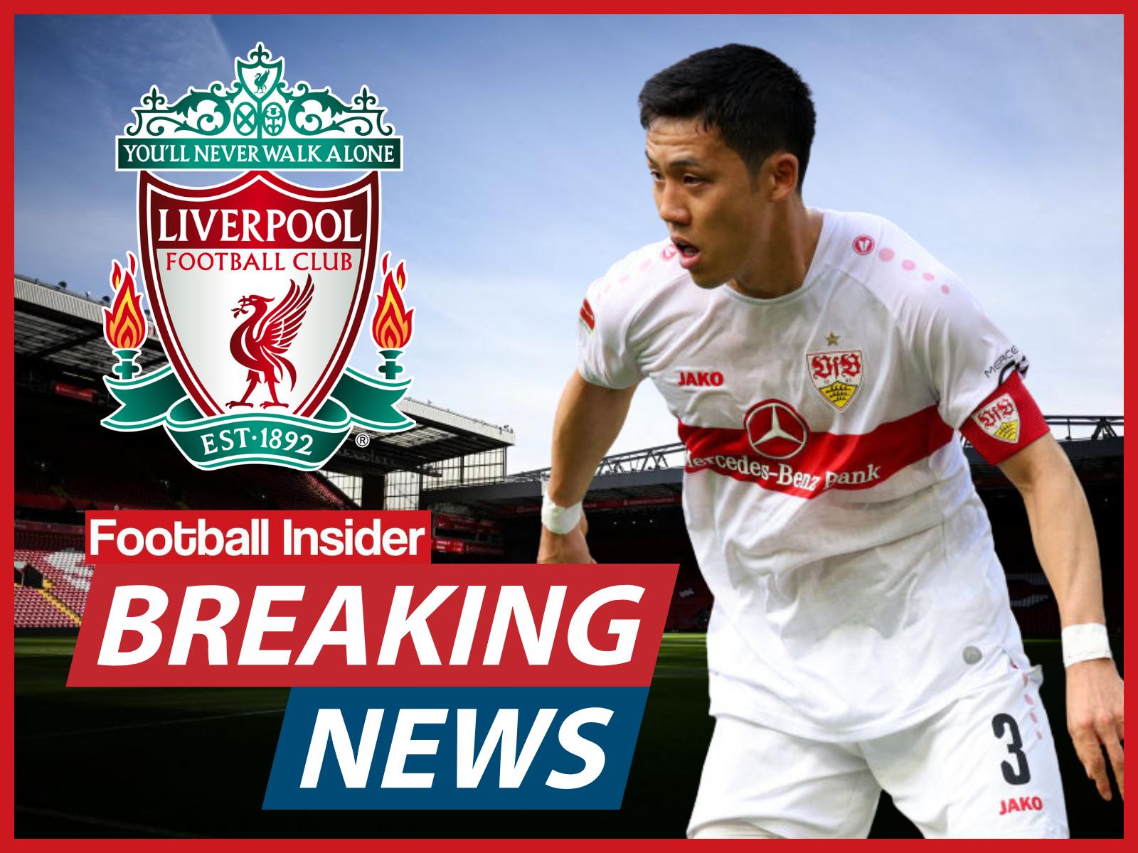 Liverpool agree £15m Wataru Endo move with medical underway
