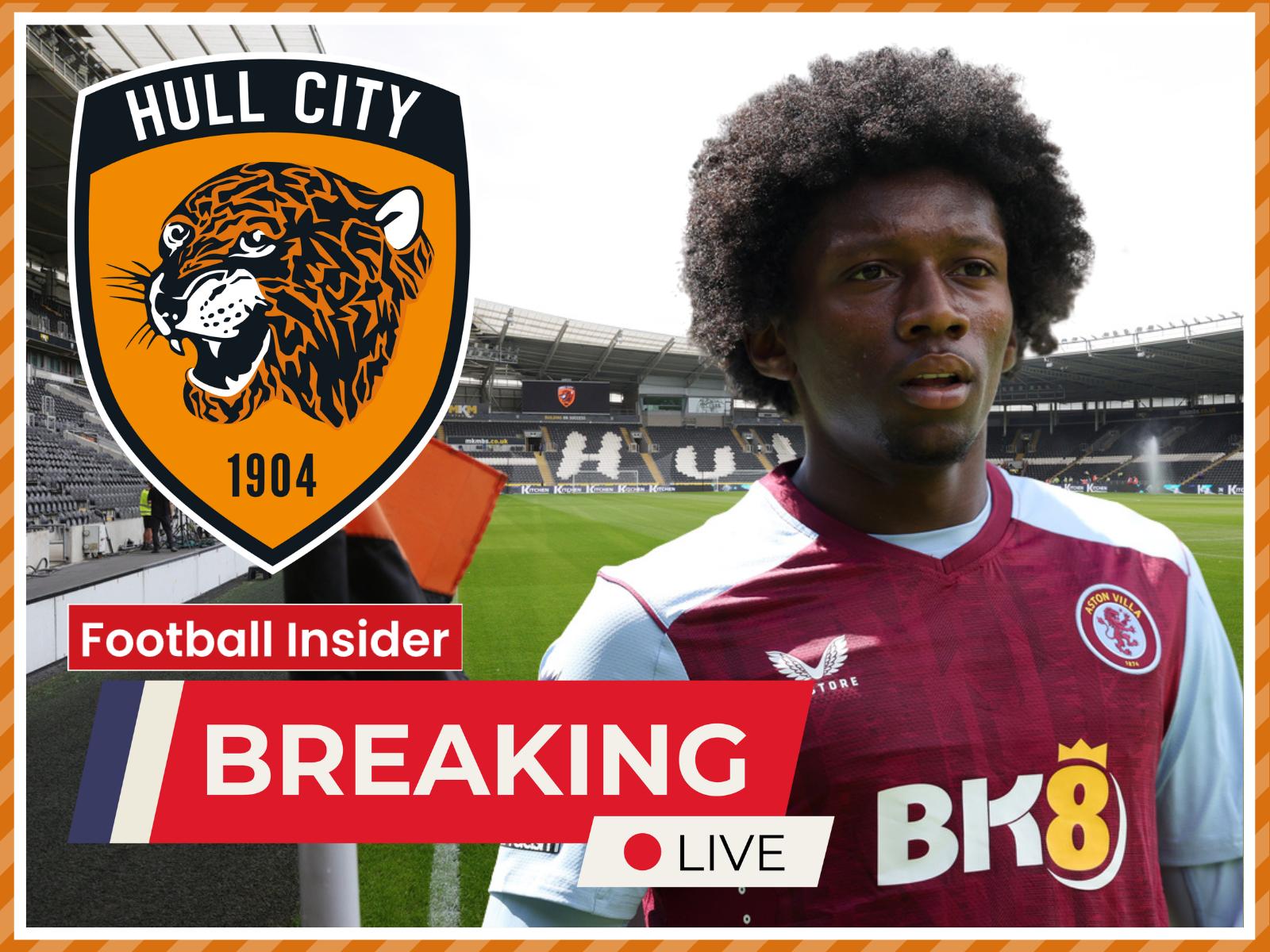 Aston Villa star Jaden Philogene agrees four-year Hull City deal - Sources