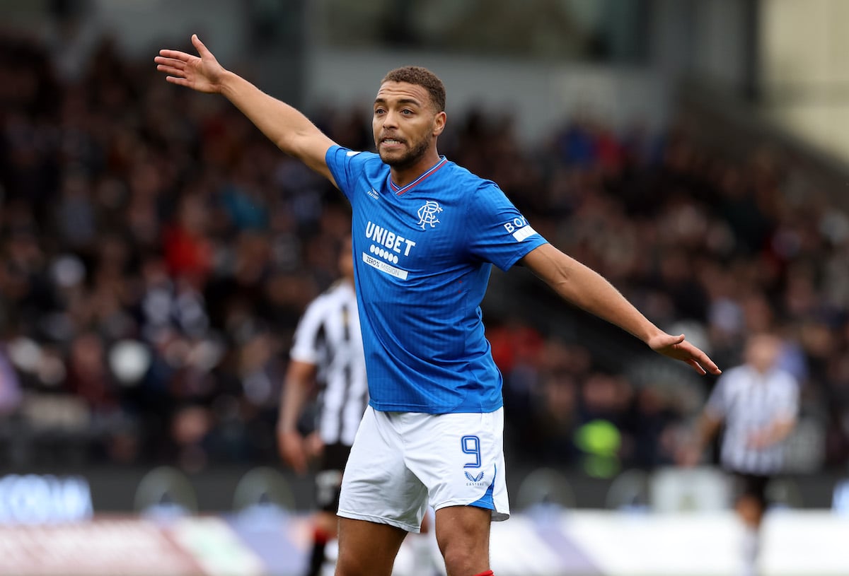 Rangers fans react to controversial Cyriel Dessers moment in Dundee win