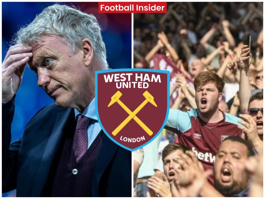West Ham fans are all saying David Moyes should be 'sacked tonight'