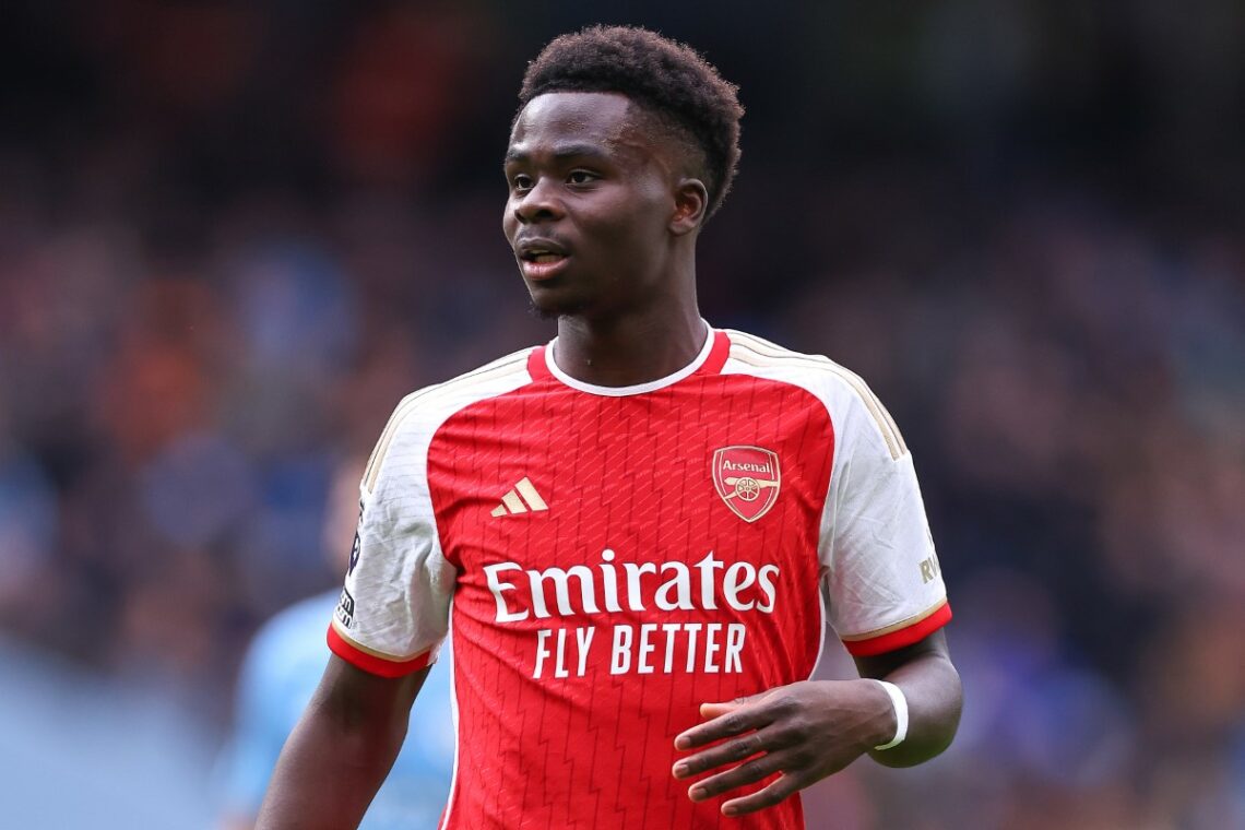 Bukayo Saka breaks silence on social media after Arsenal run riot