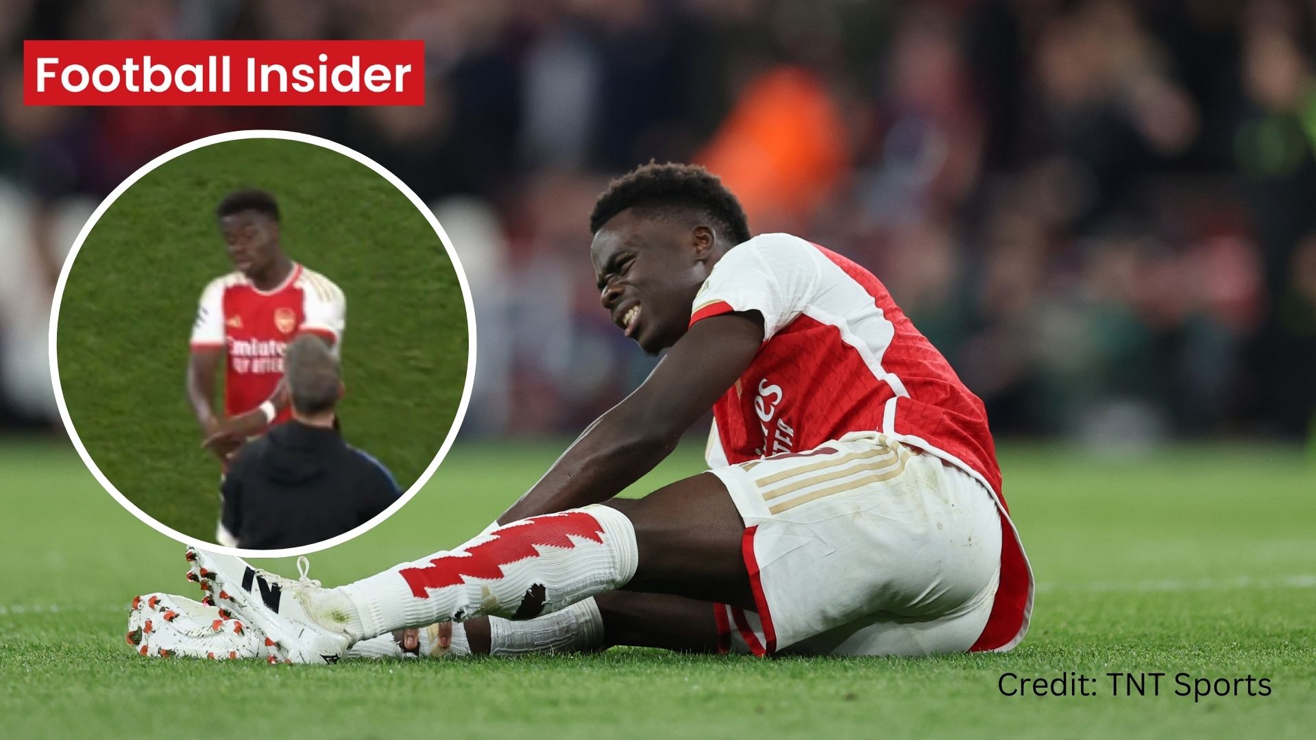 Arsenal star Saka savaged as bust-up footage emerges - 'Banned'