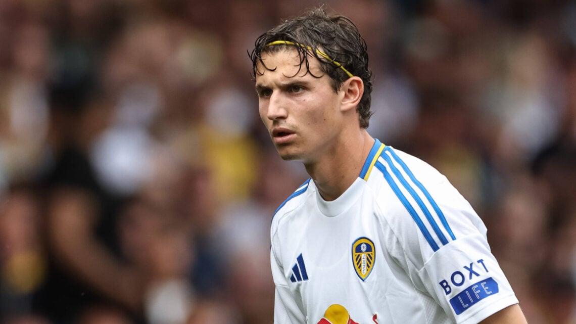 Brendan Aaronson reacts after Leeds agree 'giant' new signing