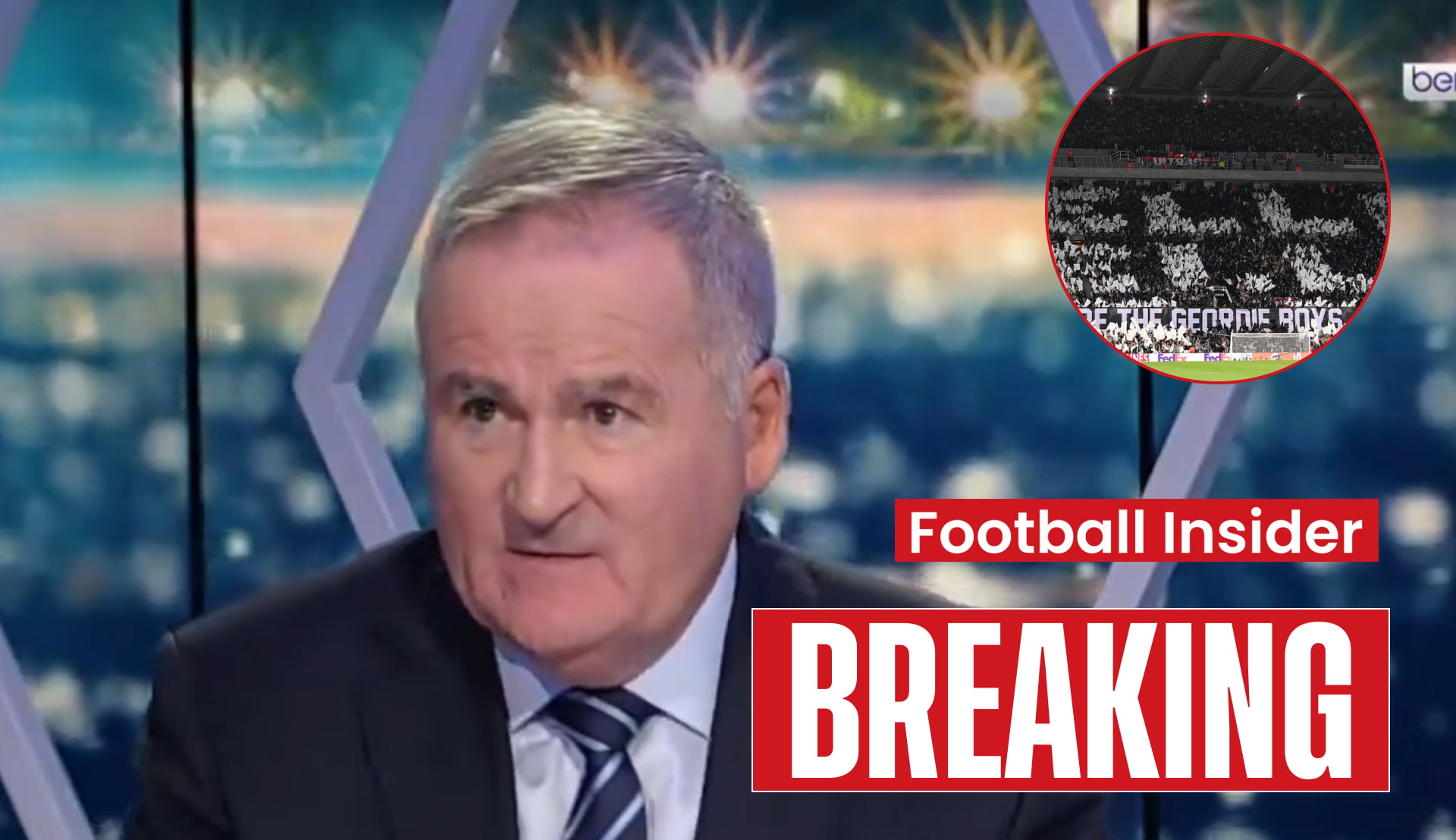 Newcastle United fans fume at Richard Keys' claim live on TV