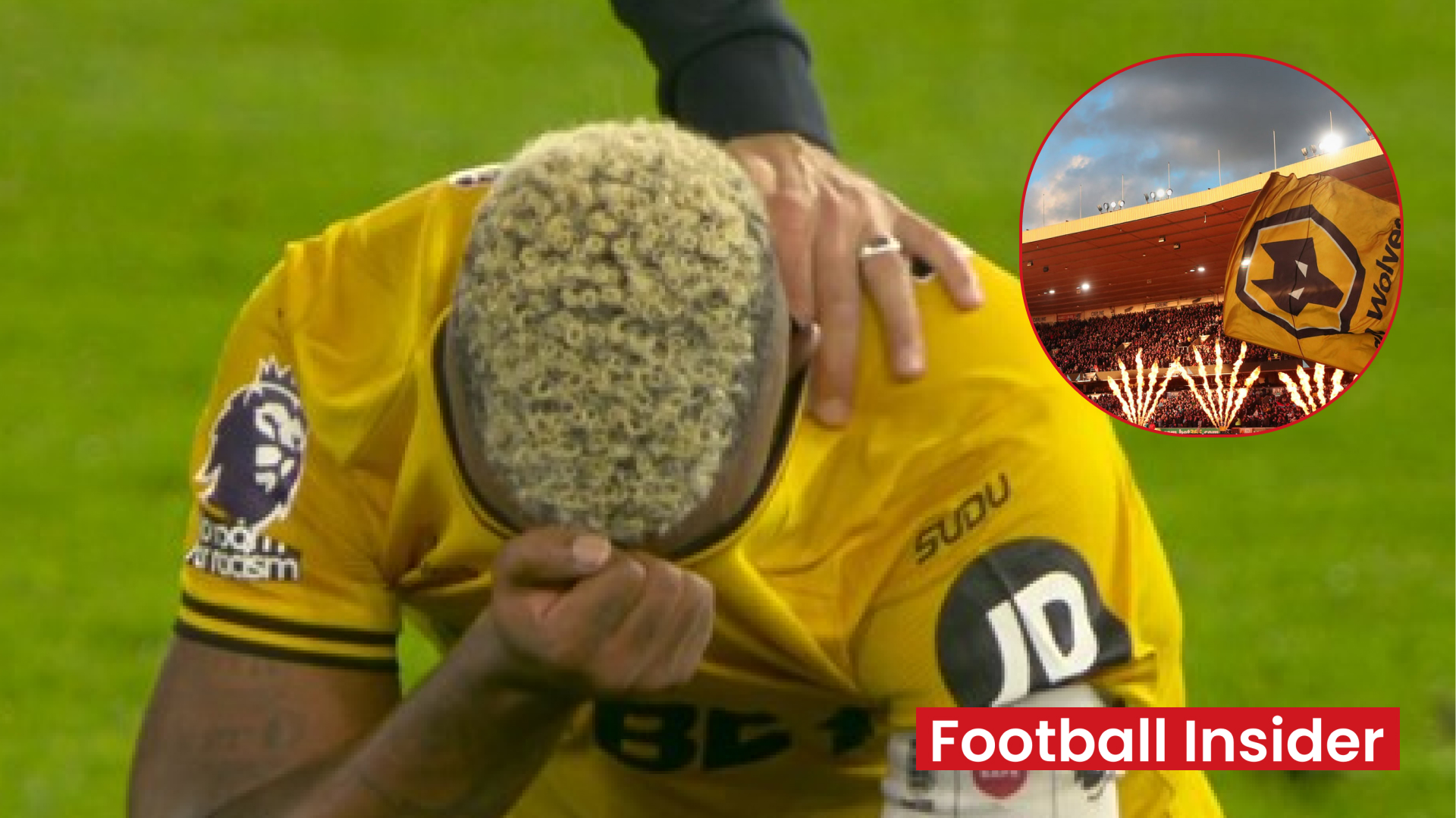 Mario Lemina breaks down in tears in devastated Wolves vs Liverpool scenes
