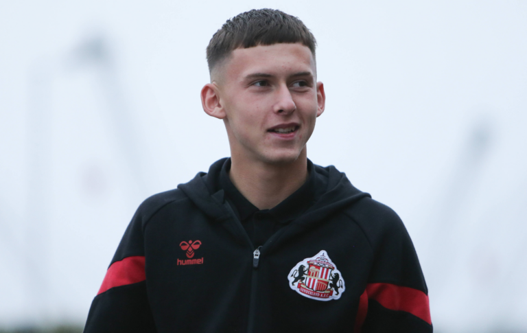 Chris Rigg reacts after confirmed Sunderland goodbye message