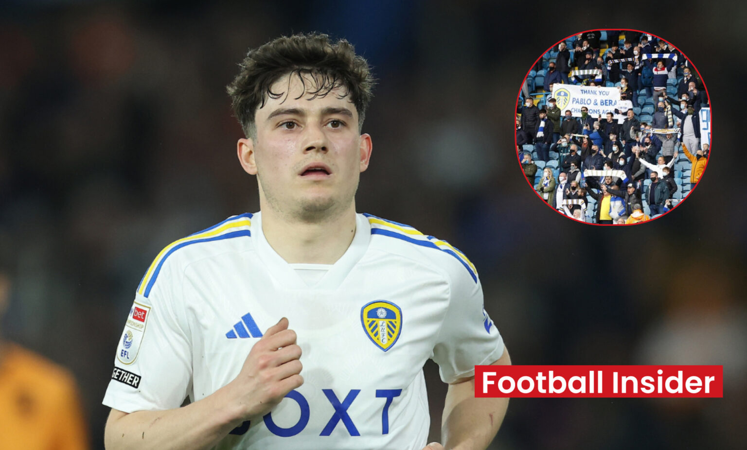 Leeds fans thrilled by 'massive' Dan James update