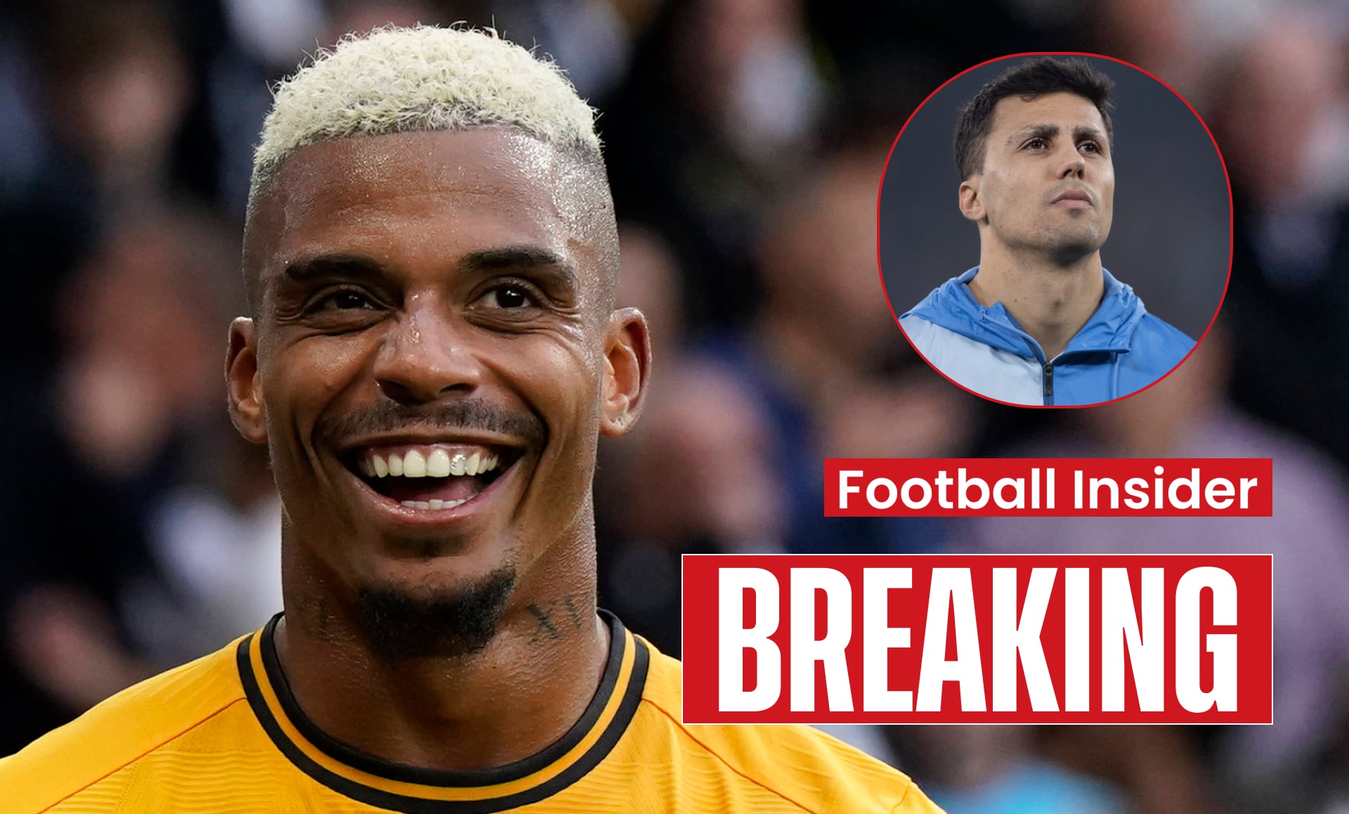 Wolves star Mario Lemina bids farewell to football as he swipes at Rodri