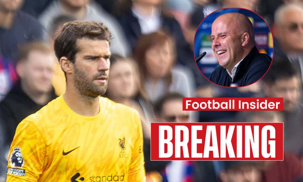 Liverpool star Alisson Becker shares training ground update in new message