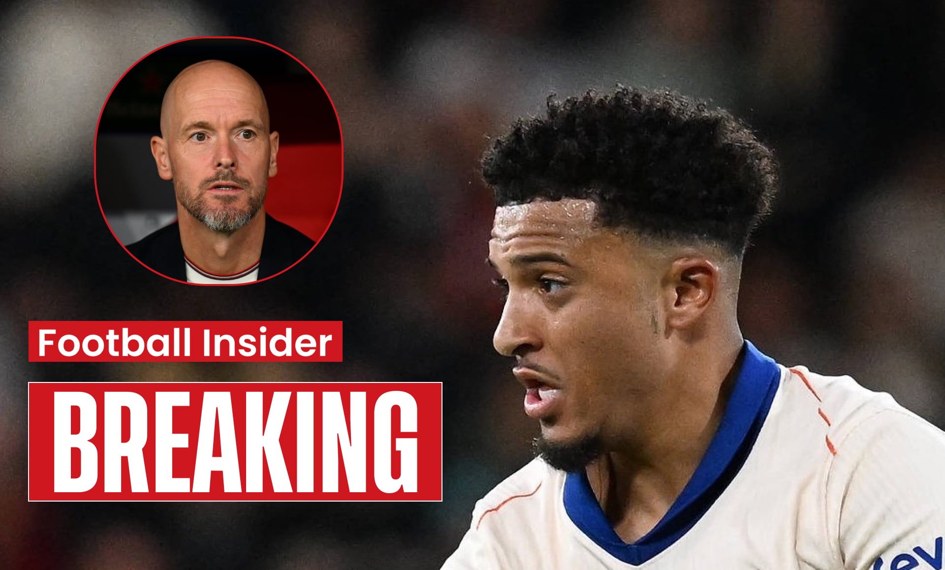 Jadon Sancho breaks social media silence after Man United sack Ten Hag