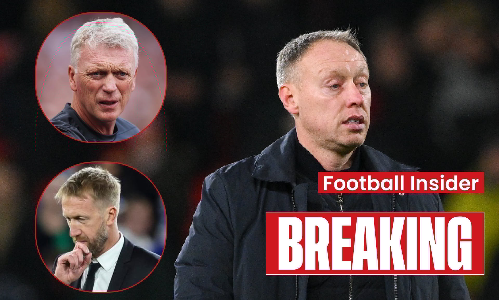 Graham Potter & David Moyes 'waiting for the call from Leicester'