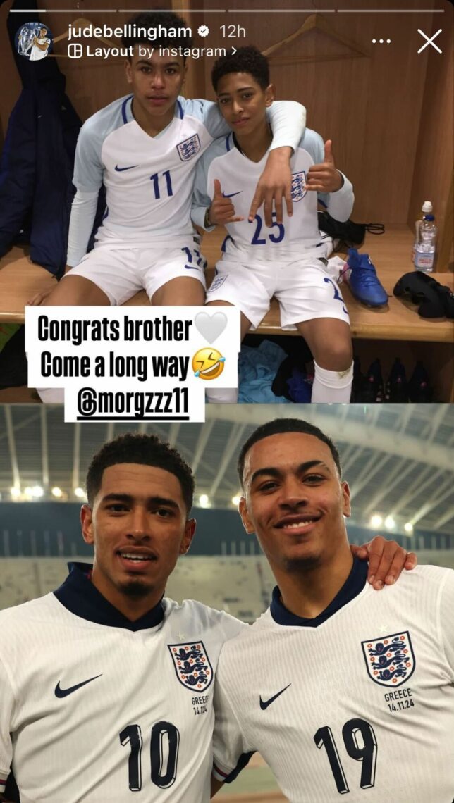 Jude Bellingham sends six-word message to Morgan Rogers after big development