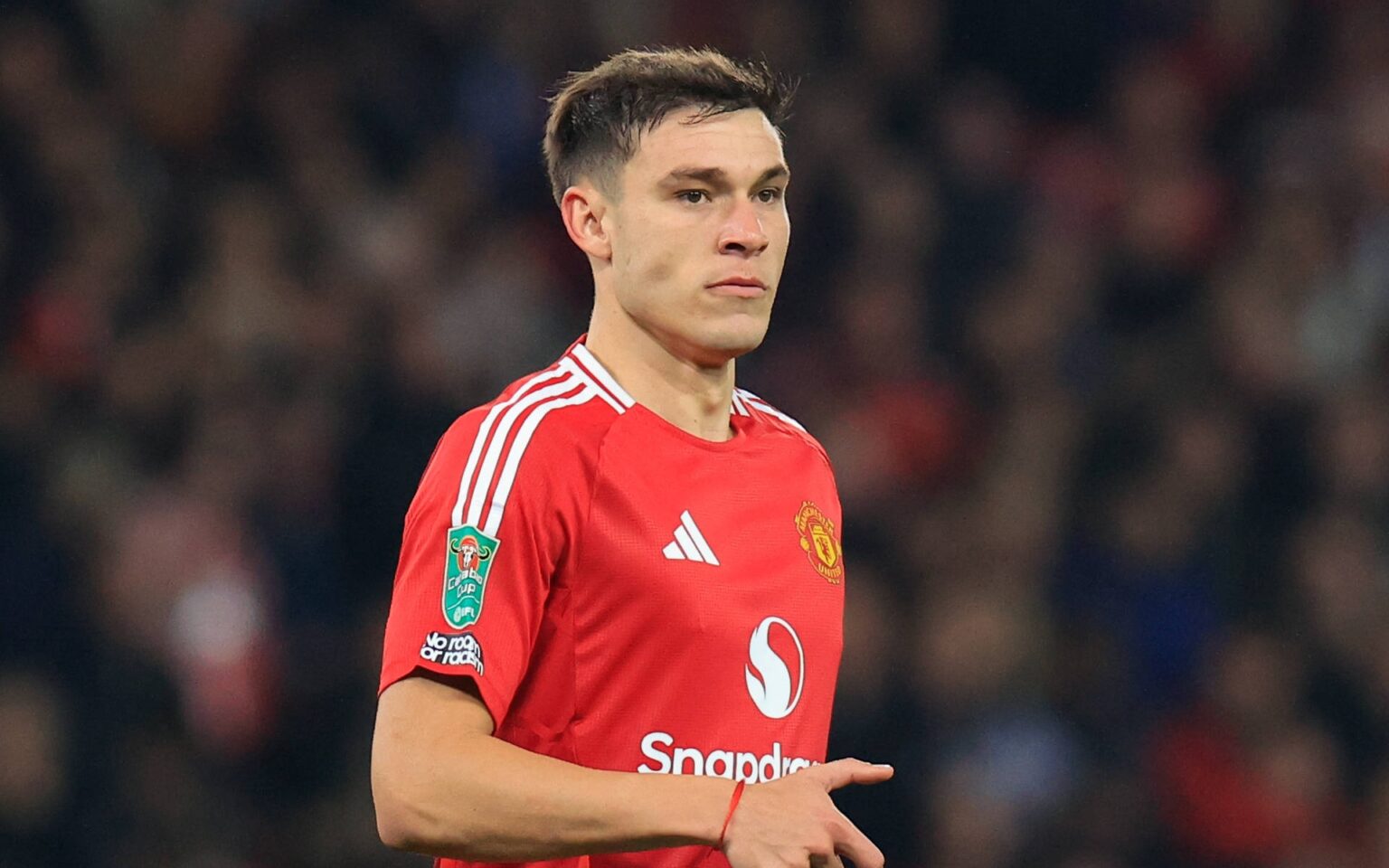 Man United fans rage at 'horrific' Manuel Ugarte after 'disaster' v ...