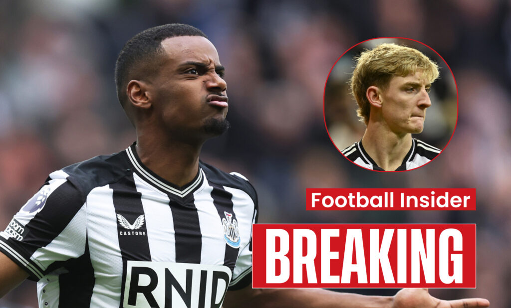 Alexander Isak responds to Anthony Gordon after 'strong' Newcastle message