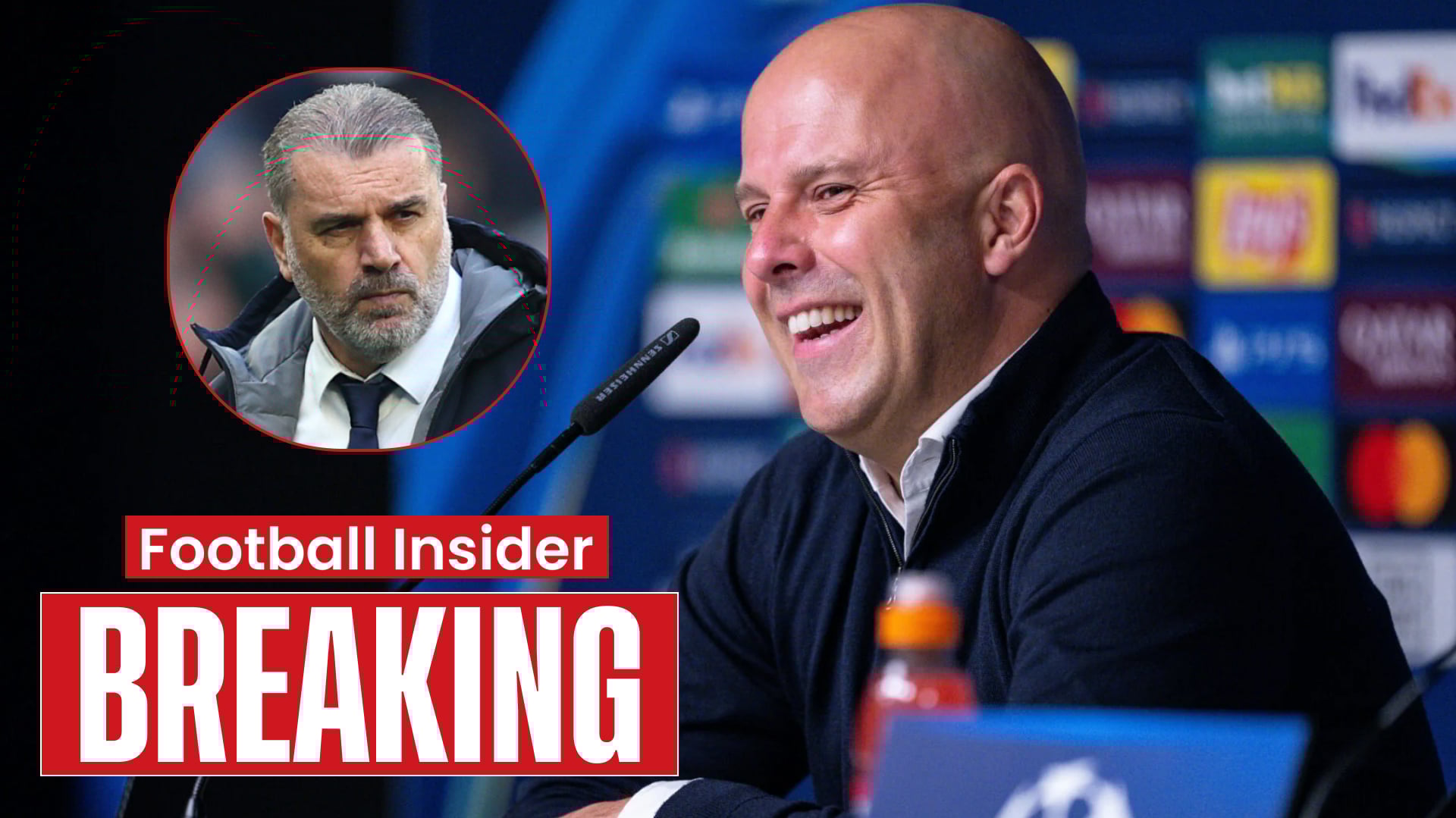 Liverpool boss Slot tricked Postecoglou at Tottenham: 'Hilarious ...