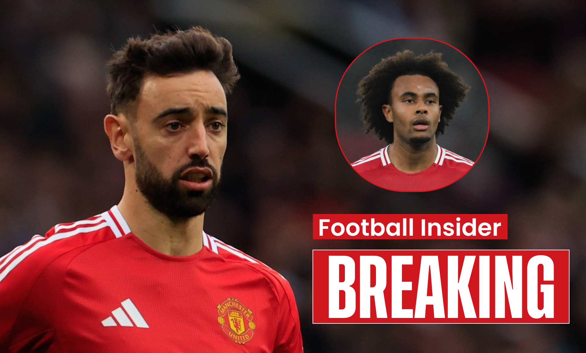 Bruno Fernandes responds to Joshua Zirkzee message after development