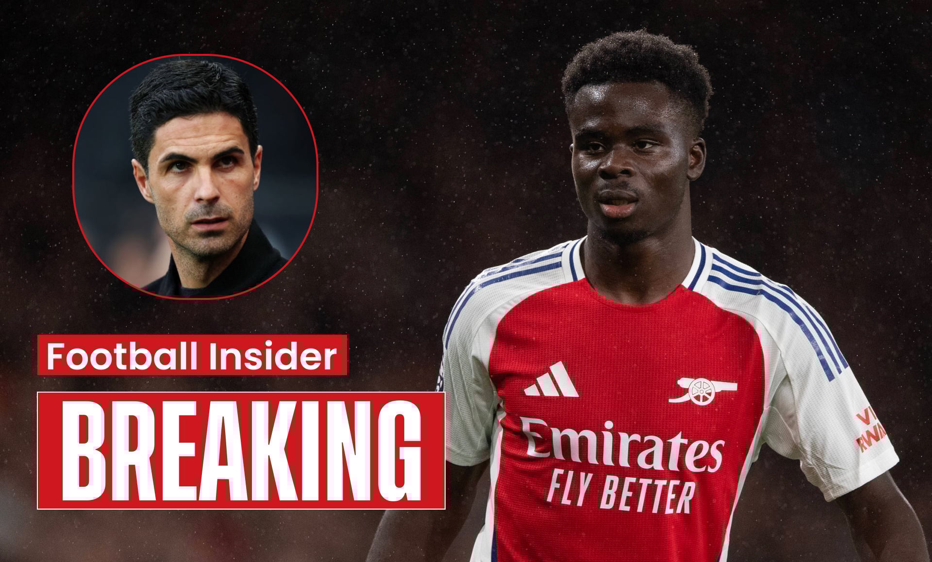 Bukayo Saka sends five-word Arsenal message after Cole Palmer development