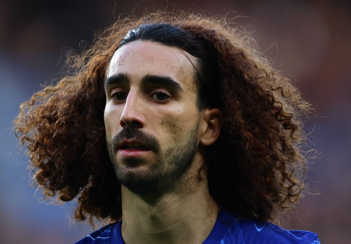 Marc Cucurella and Malo Gusto react to ex-Chelsea teammate message after his exit