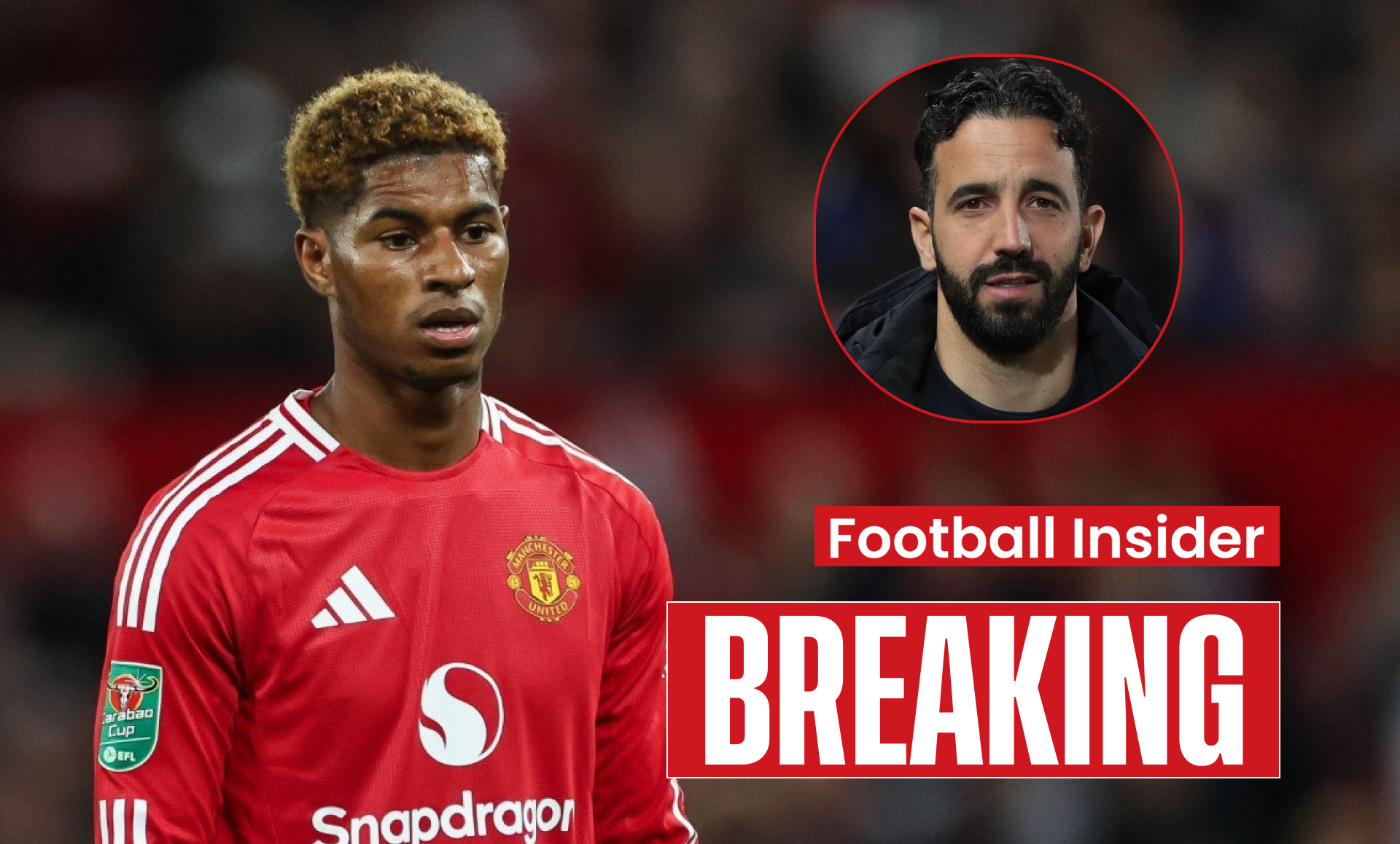Marcus Rashford sends three-word Man United message after shock twist