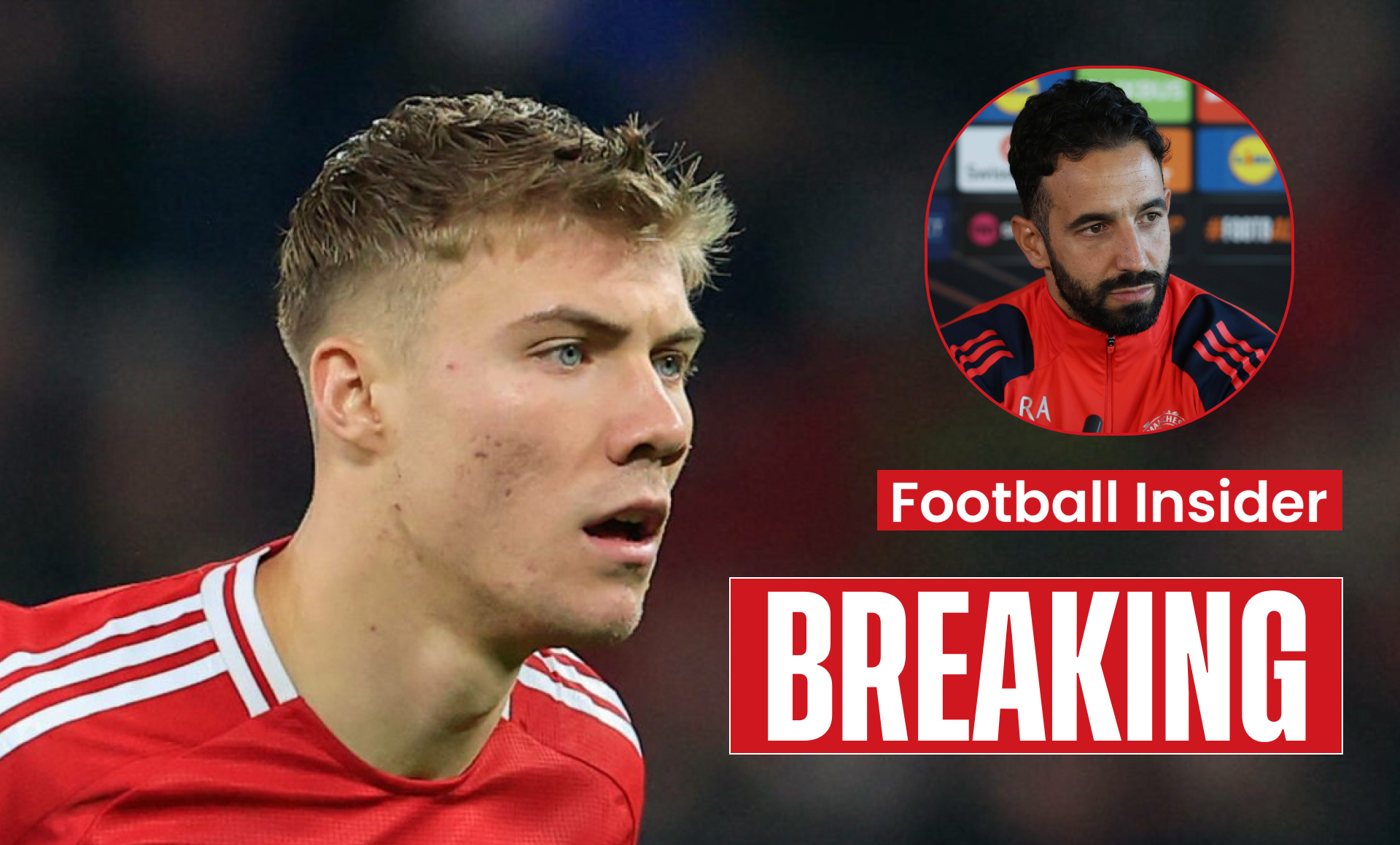 Ruben Amorim reels at 'unthinkable' Rasmus Hojlund twist - 'it's alarming, actually'