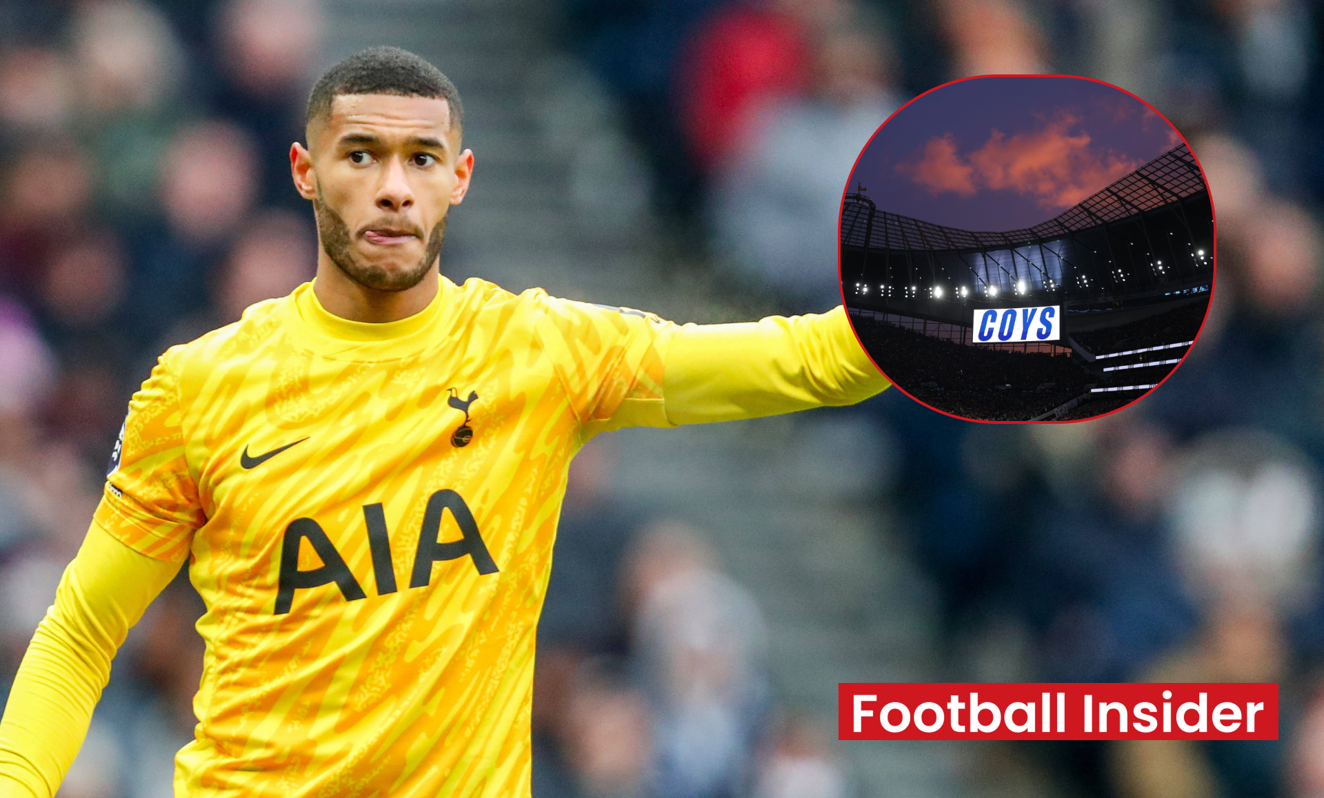 Brandon Austin sends message to fans after Tottenham 'surprise'