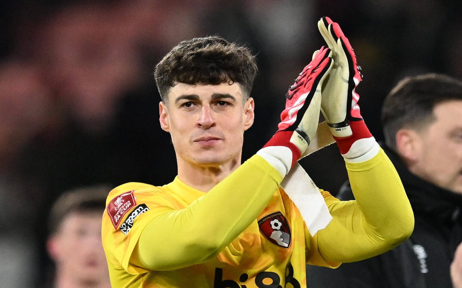 Evanilson reacts to Kepa Arrizabalaga's emotional message ahead of Arsenal move