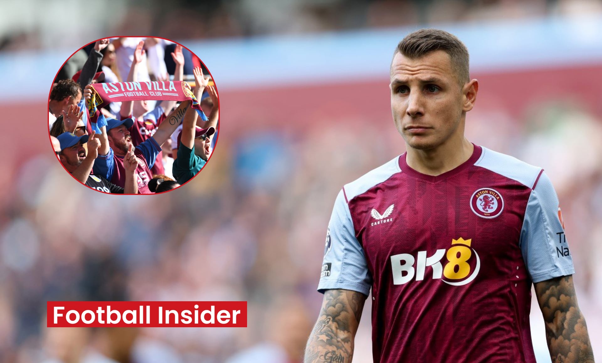 Lucas Digne sends two-word Aston Villa message after Champions League blow